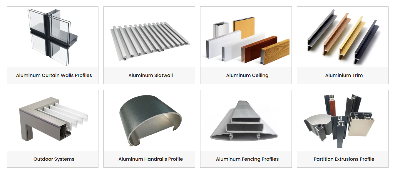 A Comprehensive Guide to Types of Aluminum Profiles 2025